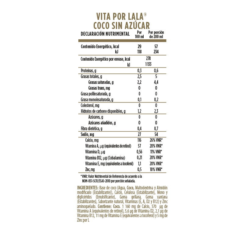 Vita por Lala® Coco | Lala | Grupo Lala